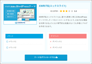 ブログ初心者向けのWordPressおすすめテーマ『XWRITE』を徹底紹介！ – 初心者のためのブログ始め方講座